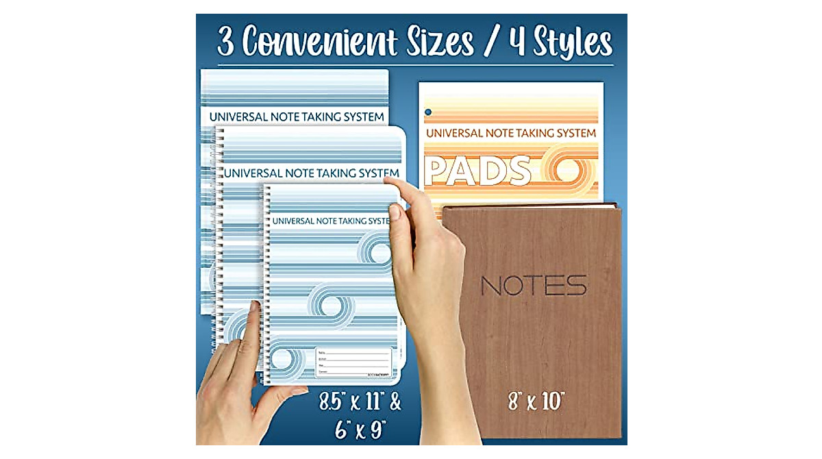 BookFactory Cornell Notes Notebook | Universal Note Taking