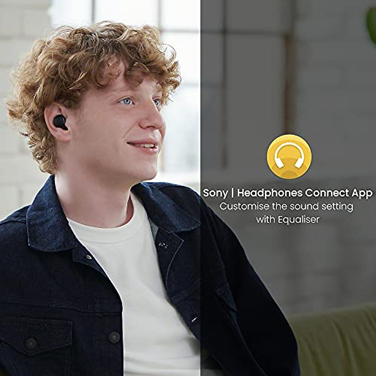 Sony True Wireless Headphones - Up to 20 Hours Battery - Charging case - Voice Assistant Compatible - Built-in mic for Phone Calls - Reliable Bluetooth - WF-C500B/BZ - Limited Edition - Midnight Black