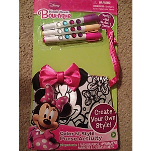 Minnie Mouse Bow-tique Color N' Style Purse Activity