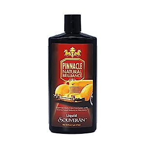 Pinnacle Natural Brilliance PIN-315 Liquid Souveran Car Wax, 16 fl. oz.