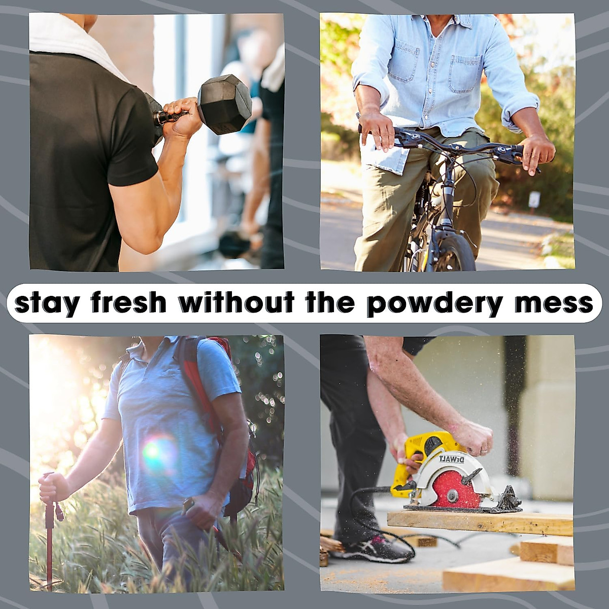 Fresh BALLS Lotion (3 Pack) | Anti-Chafing Men's Soothing Cream to Powder Balls Deodorant and Hygiene for Groin Area, 3.4 fl oz