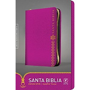 Santa Biblia NTV, Edición zíper (SentiPiel, Fucsia) (Spanish Edition)