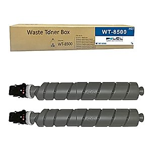 LCL Compatible Waste Toner Bottle Replacement for T1902ND0UN0 WT-8500 Waste Toner Container Box Cartridge for Kyocera Copystar P8060cdn Kyocera ECOSYS P4060dn P8060cdn TASKalfa 2552ci (2-Pack)