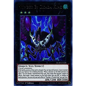 Number 3: Cicada King - BLAR-EN028 - Ultra Rare - 1st Edition