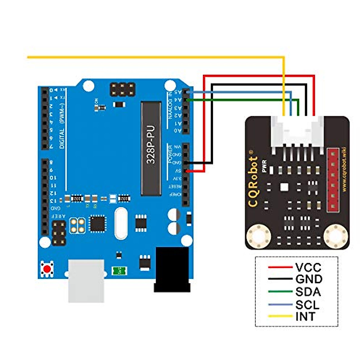 CQRobot BMP388 Barometric Pressure Sensor Compatible with Arduino, Raspberry Pi and STM32. Height/Pressure/Temperature Measurement, for Such as Drones, Environment Monitoring, IoT Projects.