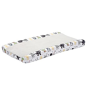 Lambs & Ivy Star Wars Classic Changing Pad Cover - Yoda/Darth Vader/R2-D2/C-3PO