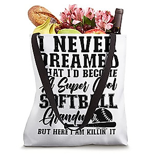 Softball Grandma Tote Bag
