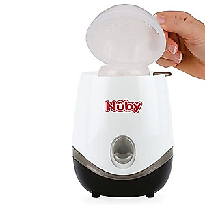 Nuby One-Touch 2-in-1 Electric Baby Bottle Warmer & Sterilizer
