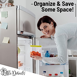 Airtight Reusable Food Storage Bags 14 Pack Clear StandUp BPAFree Reusable Ziplock Bags with a Leakproof Double Zipper Includes Gallon, Sandwich, Snack, and Quart Sizes Set of 14 Storage