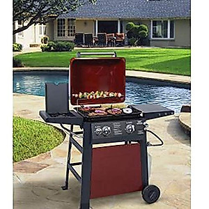 BBQration PSE004A Grill Cooking Grid Replacement Parts for Brinkmann 810-4220-S, Porcelain Steel Cooking Grate Replacement for Brinkmann Gas Grill Model 810-4220-S