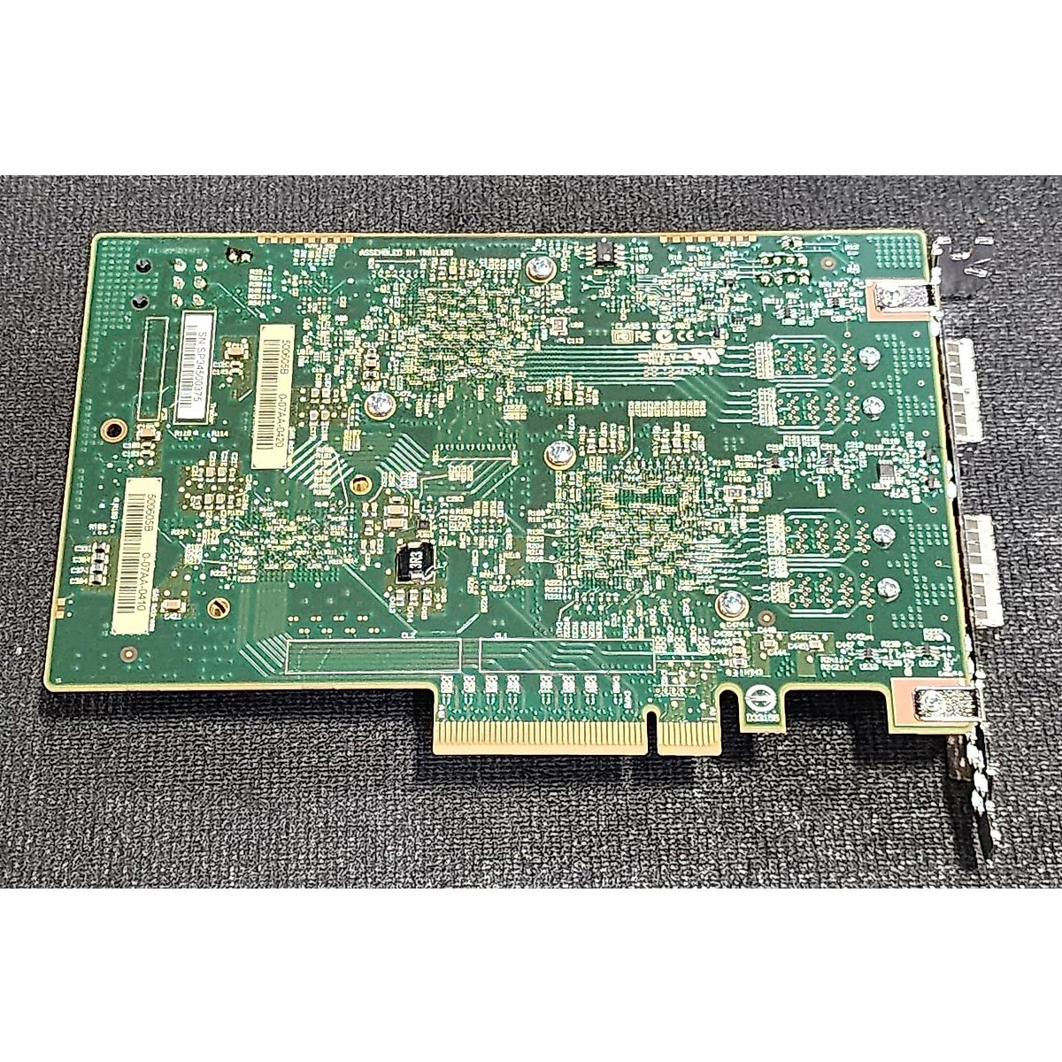 LSI Logic H5-25520-00 LSI Logic Controller Card H5-25520-00 9300-16e Single 16Port 12Gb/s SAS/SATA PCI-Express HBA Brown Box