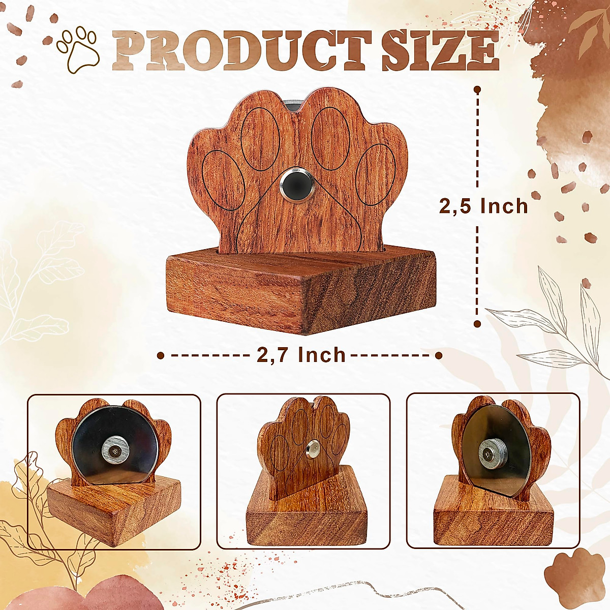 Savina Thread Cutter for Sewing, Table Top Yarn Cutter with Stand Blade Saver. Ideal for Quilting Projects, Wooden Sewing Tools DIY Craft. (1Pcs)