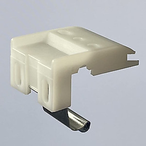 2pcs Mounting Bracket with Metal Clip for 1" (25mm) Iron Rail Cordless Blinds & Pleated Shades Cordless Blinds Headrail Holder Clip…