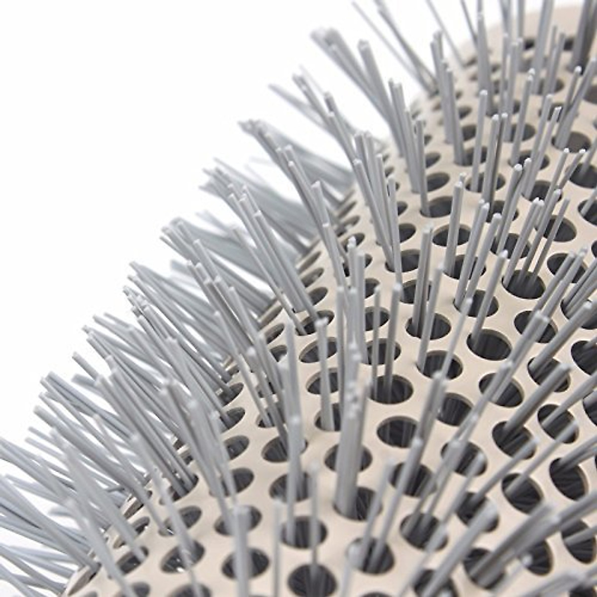 Round Brush Set for Blow Drying Curling, Professional Ceramic Ion Thermal Barrel Brush Leaves Hair Shiny Heat Styling Brush 5 Different Sizes Works Very Well with The Blow Dryer