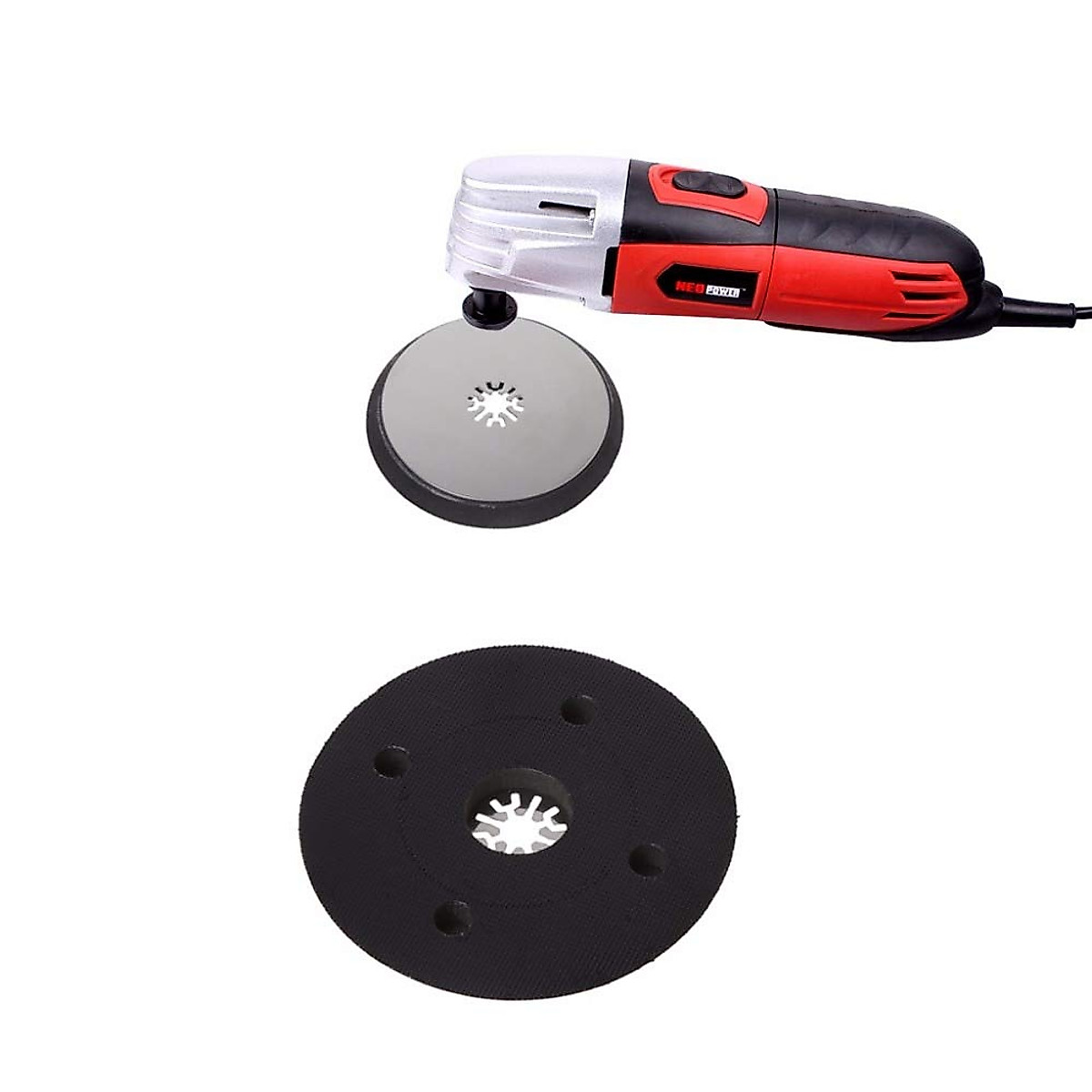Abrasive Tools 115mm Round Sanding Pad Oscillating Multitool for Fein Multimaster Chicago for Bosch