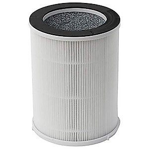 SILVERONYX Air Purifiers for Home with True H13 HEPA Filter Bedroom Air Cleaner For Pollen, Allergies, Pet Dander, Hair, Dust, Odor, Sleep Mode 3-Speed Control, Portable Air Purifier, 3-Speed Black