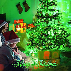 JMEXSUSS 66ft 200 LED Green String Lights Outdoor, Green Christmas Lights Clear Wire, 8 Modes Waterproof St. Patrick's Day Lights Plug in for Tree Garden Party Outdoor Decorations