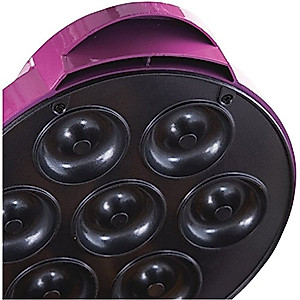 Brentwood Mini Donut Maker Machine, Non-Stick, Pink