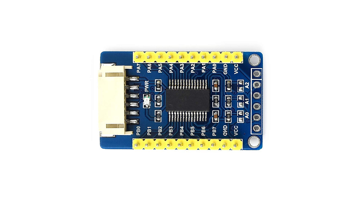 Waveshare MCP23017 IO Expansion Board I2C Interface Expands 16 I/O Pins ...