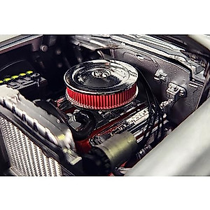 1957 Chevy 150 Street-Strip Silver Metallic and White Limited Edition to 300 Pieces Worldwide 1/18 Diecast Model Car by Acme A1807016