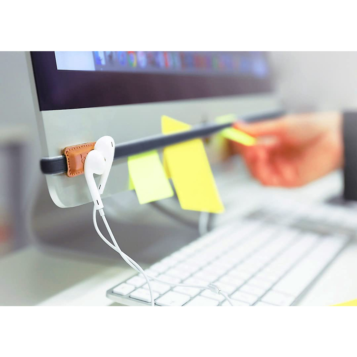 Beblau TWIST PACK (S & L included) ELASTIC PORTABLE ORGANIZER attachable to your laptop, notebook, PC screen.. Anything! Office, Home & School | Laptop accessory | Backpack | PERSONAL ORGANIZER