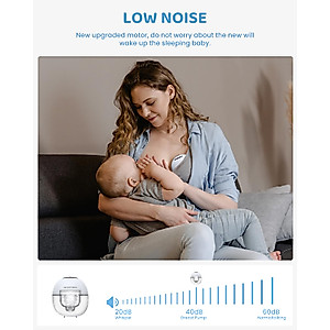NICEGREEN LIFE Breast Pumps Hands-Free, Wearable Breast Pump for Breastfeeding, 3 Modes & 12 Levels with LED Display, Low Noise with Memory Function Electric Rechargeable Pump
