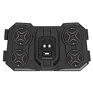 SSV Works WP3-RZ3O65 Polaris RZR 1000 2 and 4 seat Bluetooth 4 Speaker Overhead Weather Proof Audio System