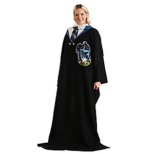 Northwest Comfy Throw Blanket with Sleeves, 48 x 71 Inches, Ravenclaw Rules