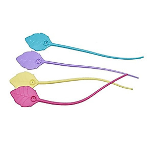 Cable Straps 90 Pcs Packaging Silicone Zip Ties s Cable Ties Silicone Ties Silicone Cord Keeper Food Sealing Tie Food Sealing Clip Food Bag Tie Sealing Tape Kink Bag