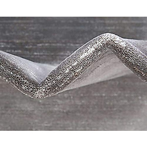 Unique Loom Uptown Collection by Jill Zarin Collection Greek Key Textured Modern Gray Runner Rug (2' 2 x 6' 0)