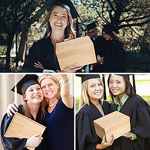 2024 Graduation Gifts,Congratulations Gifts for Her with 12 OZ Wine Tumbler,Candle,Frames,Keychain,Senior College Graduation Gifts for Daughter Son Niece Nephew,Personalized Makeup Bag for Friend