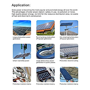 Trisinger Solar Panel Cable Connector, IP68 Waterproof, 1500V 70A Tinned Copper Pins, 5 Pairs with 2 Spanners(for 8awg)