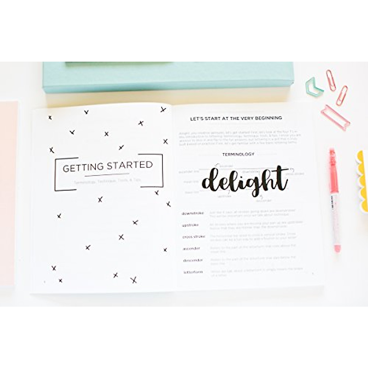 CreateSpace Classics Lettering and Modern Calligraphy: A Beginner's Guide: Learn Hand Lettering and Brush Lettering