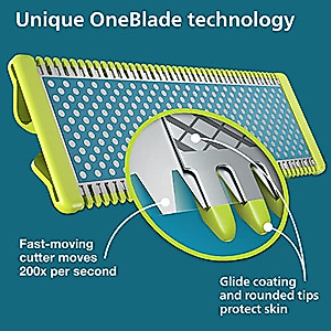 Philips Norelco OneBlade First Shave Teen Hybrid Electric Shaver, QP2515/49