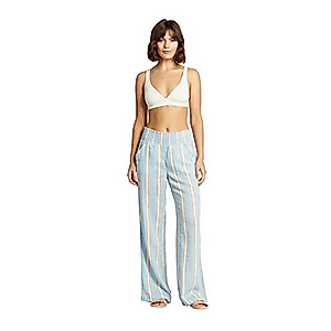 Billabong womens New Waves Stripe Pants, Clear Sky, Small US