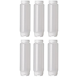 6 Pack FIFO 16 oz. Squeeze Bottles