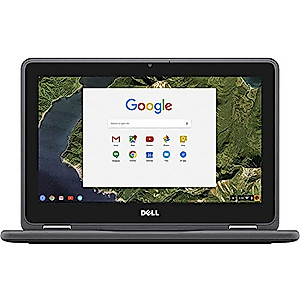 2021 Dell 11.6-inch Convertible 2-in-1 Touchscreen Chromebook, Intel Celeron Processor Up to 2.48GHz, 4GB Ram 16GB SSD, HDMI, Chrome OS (Touchscreen) (Renewed)