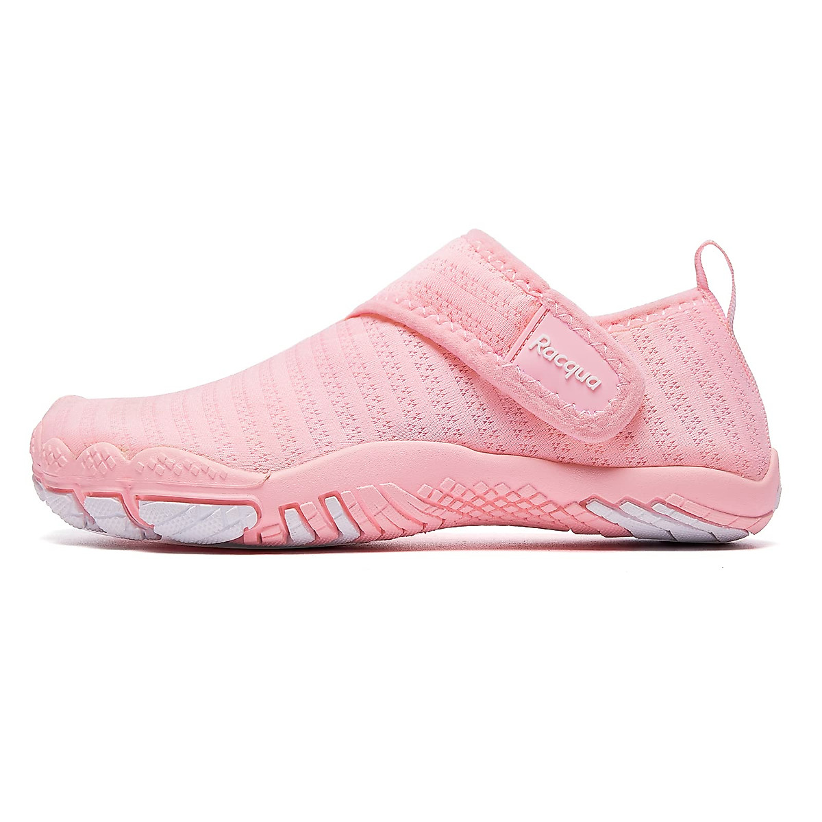 Racqua Kids Water Shoes Girls Quick Dry Lightweight Sport Beach Aqua Shoes Barefoot Outdoor Swim Pool Walking Boating Surfing Shoes Little Kid Pink 13