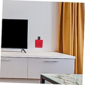 Holibanna Remote Control Storage Box Rc Stand Vanity Organizer Tray Cellphone Stand 4pcs Box Wall Adhesive Pen Holder Remote Wall Stand Wall Sundries Holder Wall Mounted Rack Storage Rack