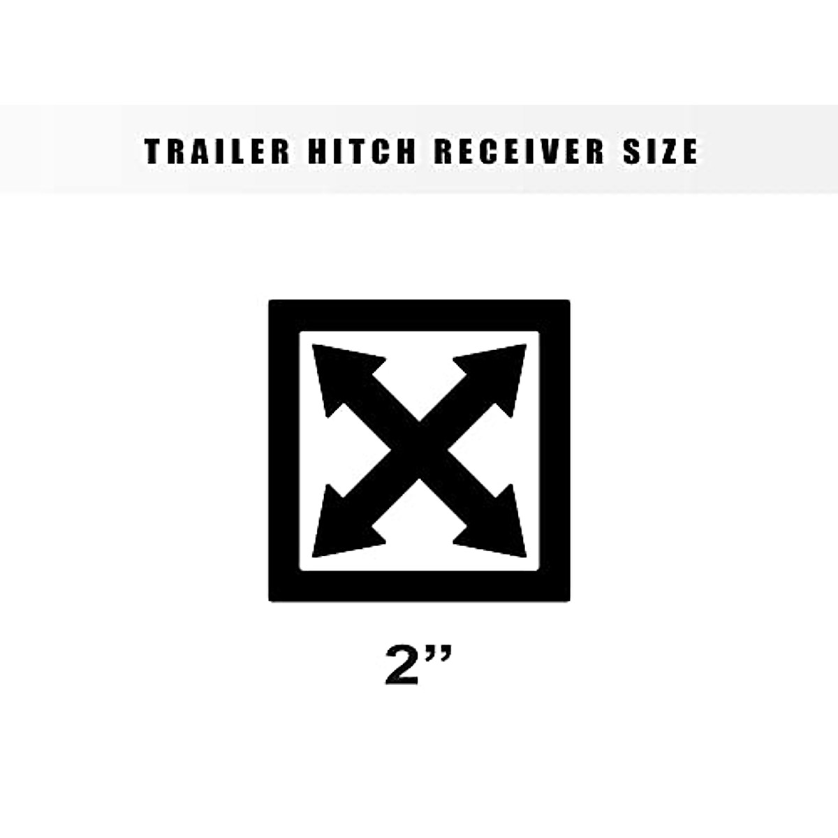 Armordillo 8719565 59" Mesh Foldable Rear Hitch Cargo Basket Universal Fits 2-Inch Receiver Tube Trailer Hitch