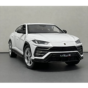 100 CLASSIC Licensed Remote Control Car Lamborghini Urus Series Compatible 1:24 Scale Full Function Electric Sport Racing Hobby Toy Car (White, 1:24)