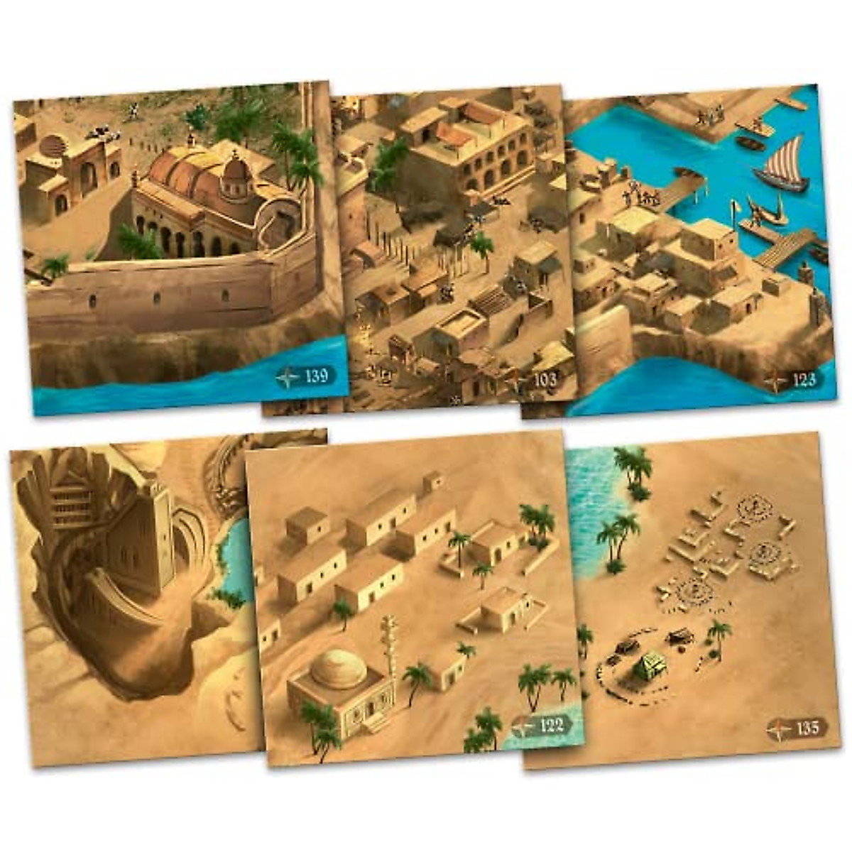 Destinies Sea of Sand Board Game Expansion - Immersive Storytelling and Adventure for Tabletop Enthusiasts, Ages 14+, 1-3 Players, 120-150 Minute Playtime, Made by Lucky Duck Games