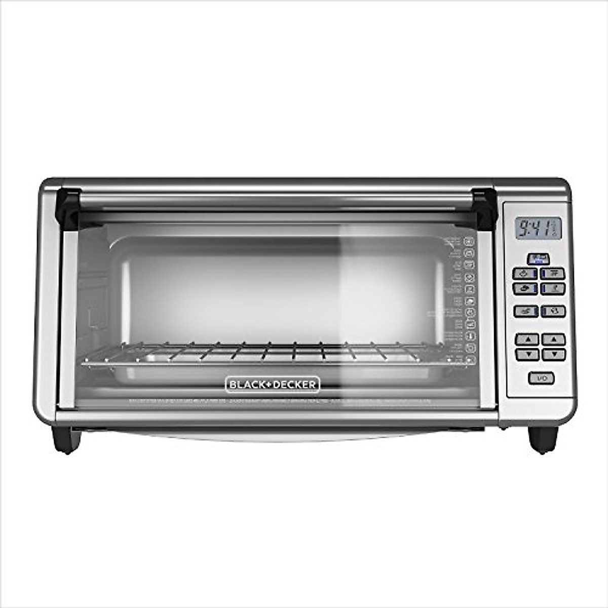 Black+Decker TO3290XSBD Toaster Oven, 8-Slice, Stainless Steel