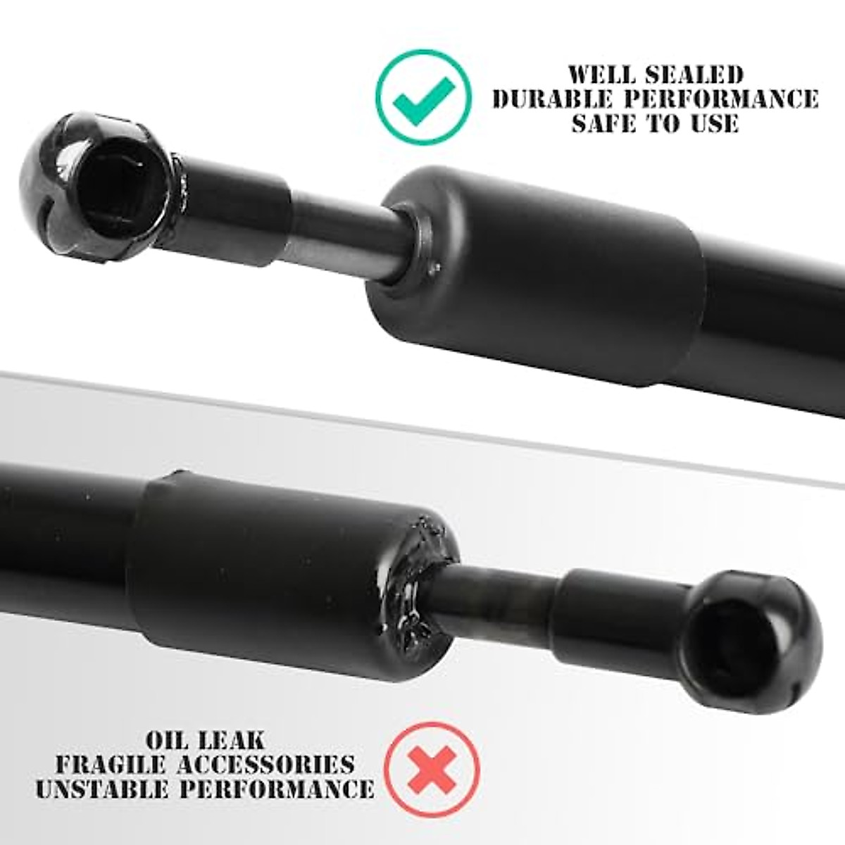 KitsPro Truck Tailgate Assist Accessories Compatible with 2007-2018 Chevy Silverado and GMC Sierra 1500 2500 3500 and 2019 HD Tailgate Damping Strut Accessories