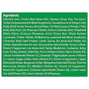 Blue Buffalo Life Protection Formula Adult Dry Dog Food, Helps Build and Maintain Strong Muscles, Made with Natural Ingredients, Lamb & Brown Rice Recipe, 30-lb. Bag