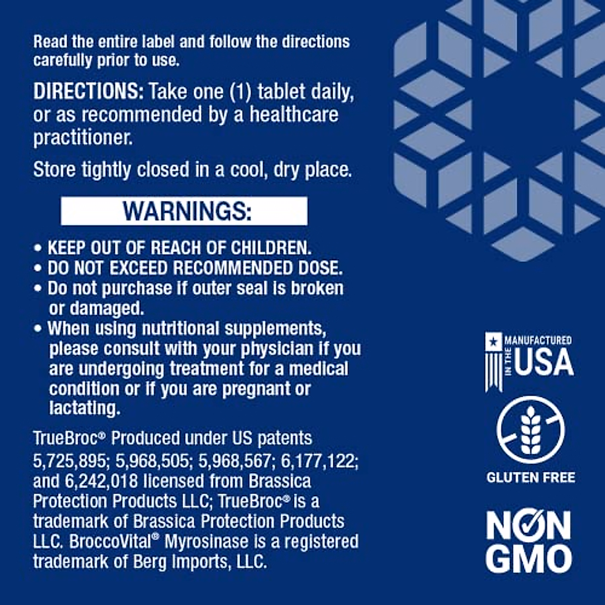 Life Extension Optimized Broccoli & Cruciferous Blend – Broccoli Seed, Rosemary, Cabbage Extract Green Vegetable Food Supplement - Gluten-Free, Non-GMO, Vegetarian – 30 Tablets