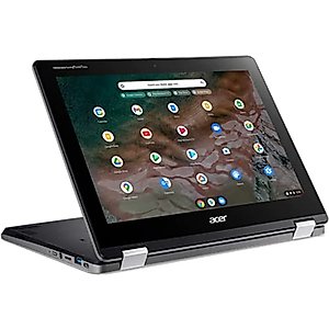 Acer Chromebook Spin 512 R853TA R853TA-C7KT 12" Yes 2 in 1 Chromebook - HD+ - 1366 x 912 - Intel Celeron N5100 Quad-core (4 Core) 1.1GHz - 4GB RAM - 32GB Flash Memory