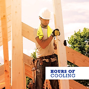 FROGG TOGGS Unisex Cooling Towel, Orange - 6 Pack, 6 Pack - 29x3 US