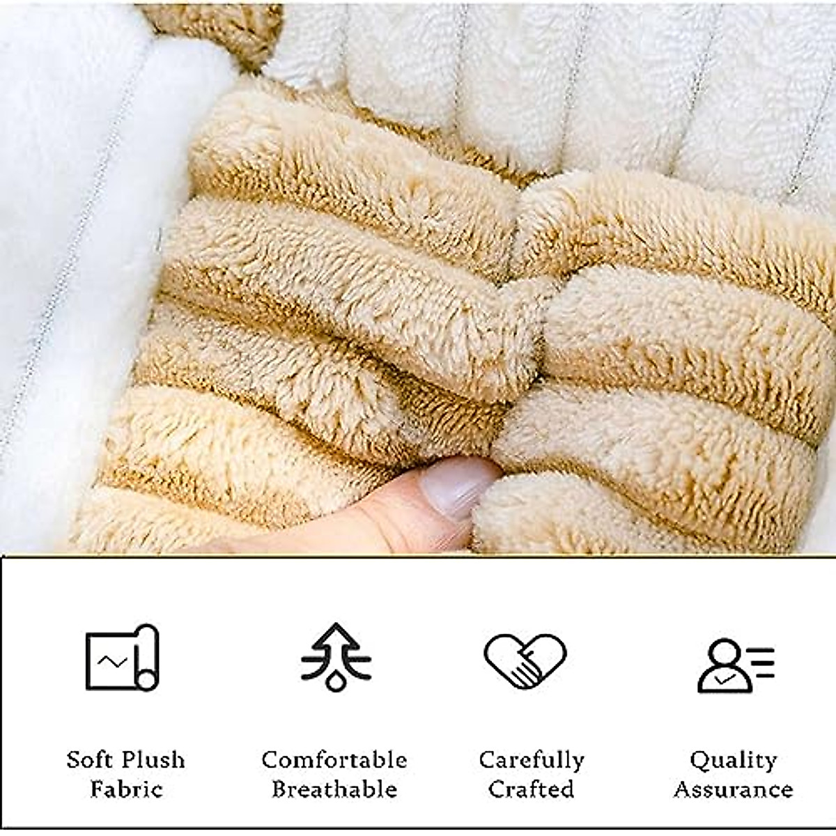 Dog Sofa Bed Pet Products Furniture - Large Plaid Square Pet Mat Bed with Funny Fuzzy Couch Cover - Protect Your Couch with This Coloured Pet Couch Cover on