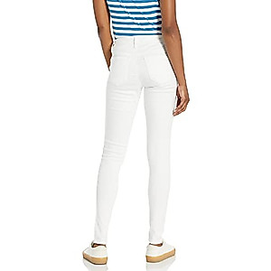 Jessica Simpson Women's Misses Kiss Me Super Skinny Jean, White/White, 30